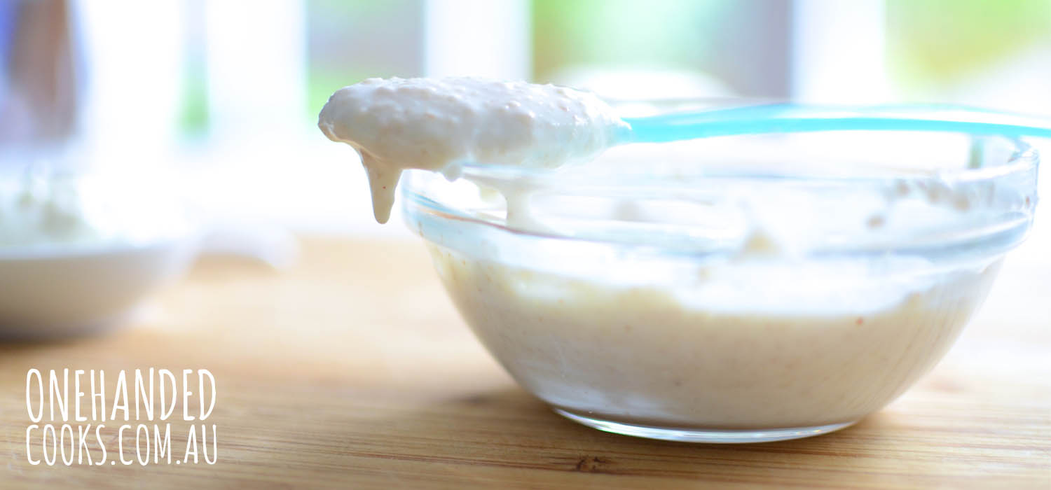 Almond & Hazelnut Baby Muesli - One Handed Cooks