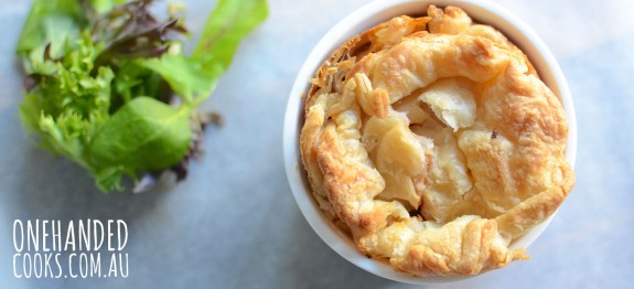 Tomato & Kidney Bean Pies - One Handed Cooks