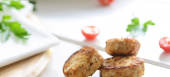 Chicken, Sweet Potato & Apple Nuggets - One Handed Cooks