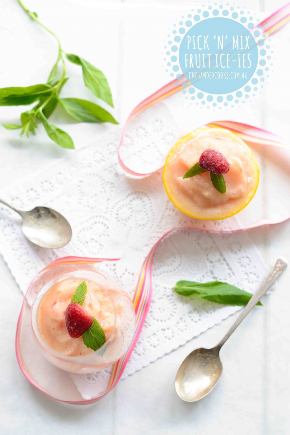 Pick 'N' Mix Fruit Ice-ies - One Handed Cooks