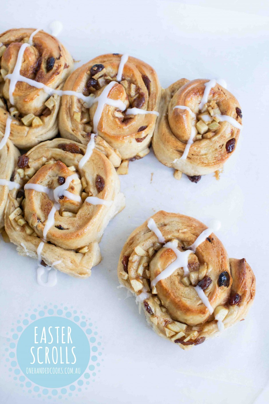 Easter Scrolls - One Handed Cooks