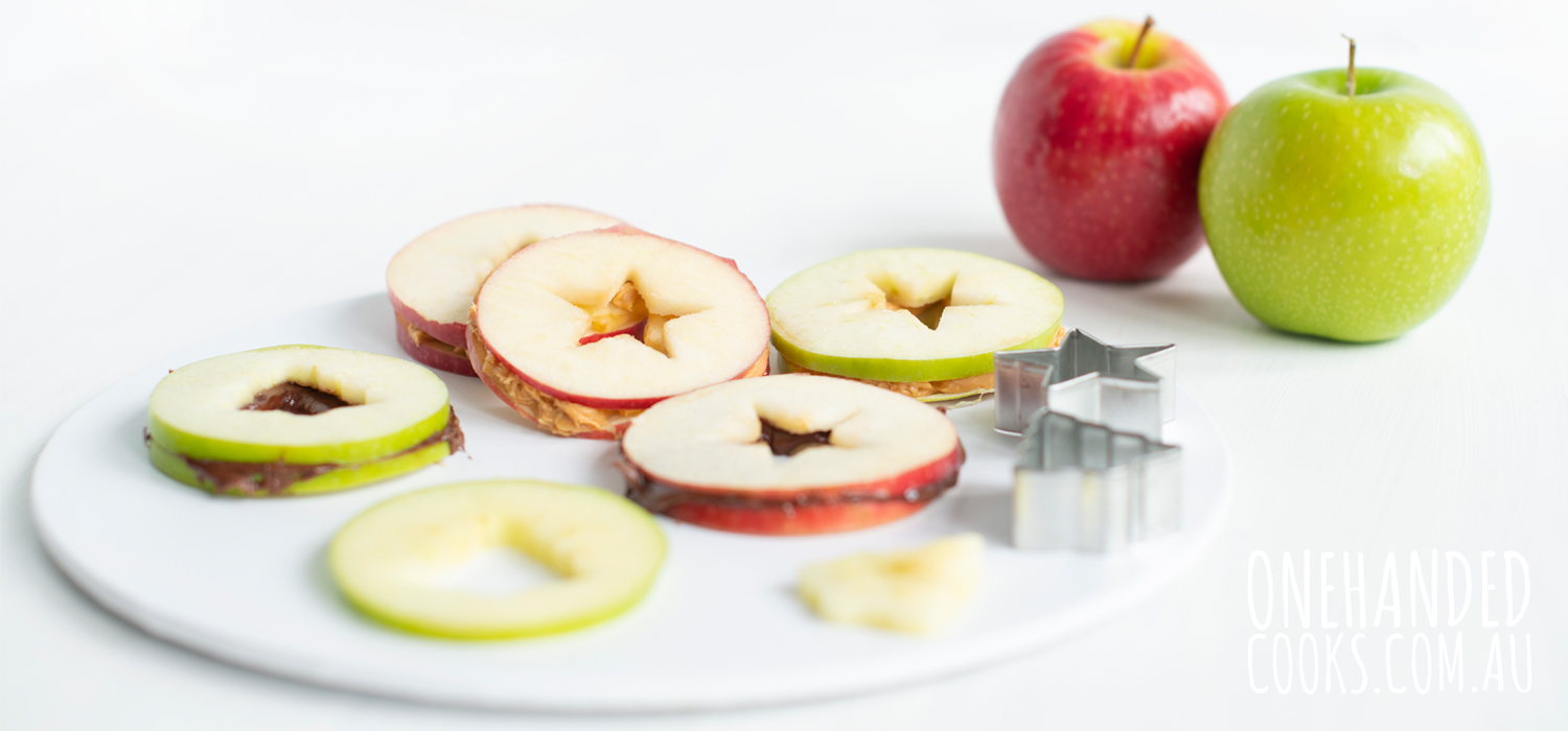 christmas_apple_sandwiches - One Handed Cooks